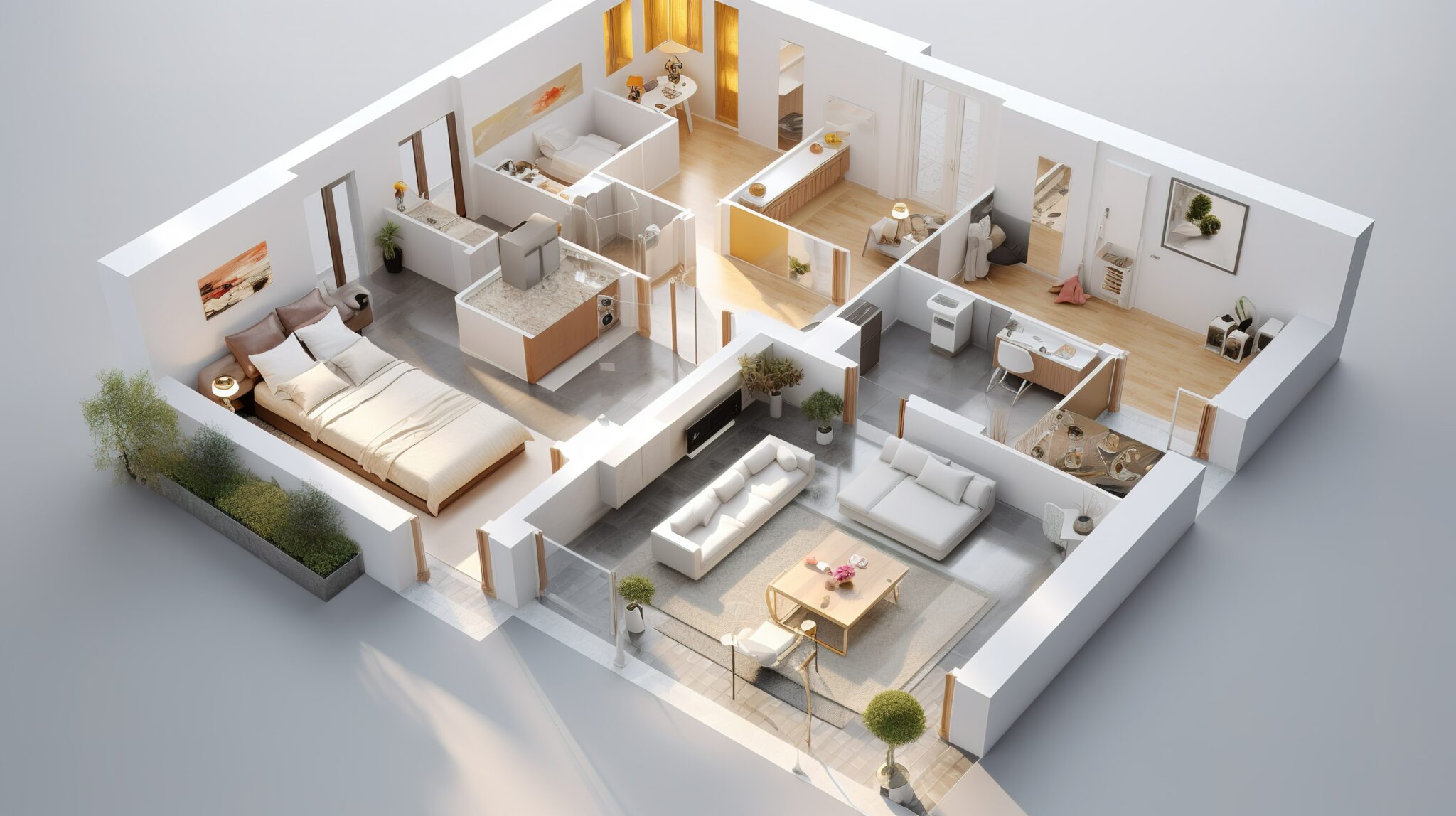 Architectural 3D Rendering - STEDAXIS